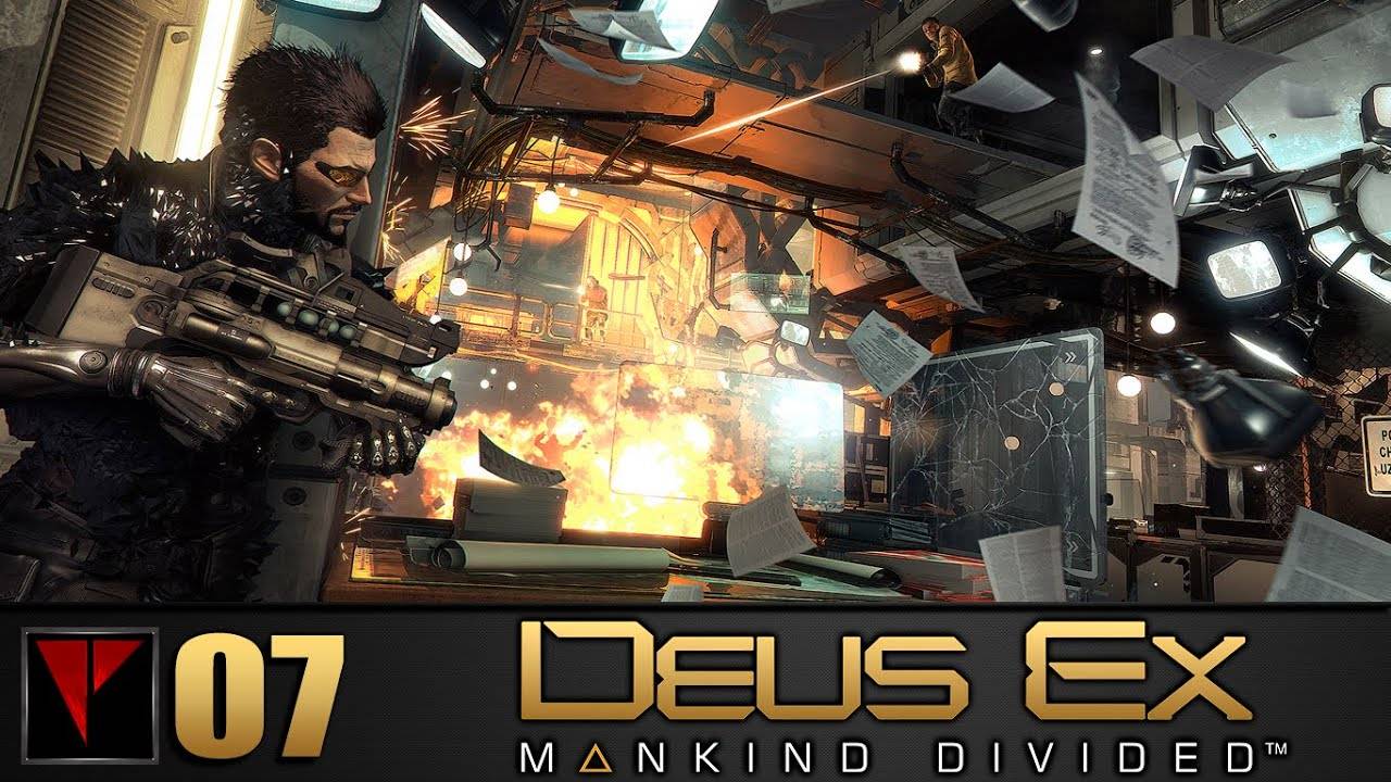 Deus Ex Mankind Divided #07 - Рукер и Виктор
