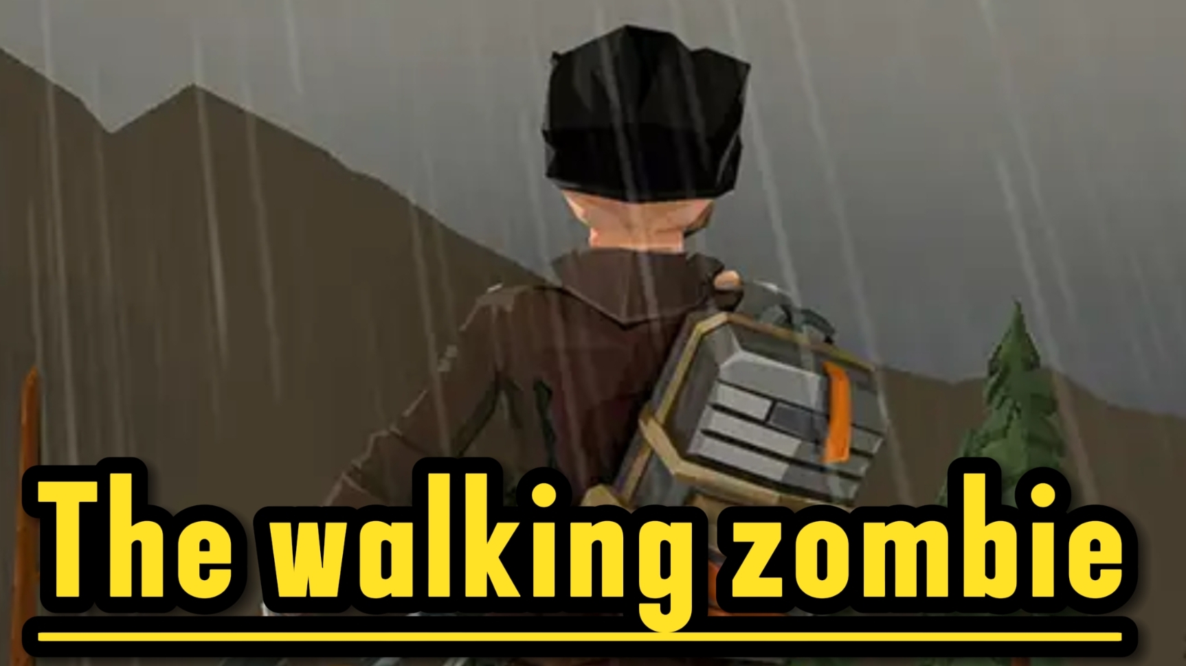 The walking zombie﹥заподня на дороге.