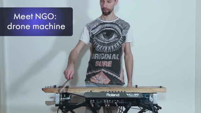 Meet NGO: Drone Machine with Strymon’s TimeLine and BigSky (No looper)