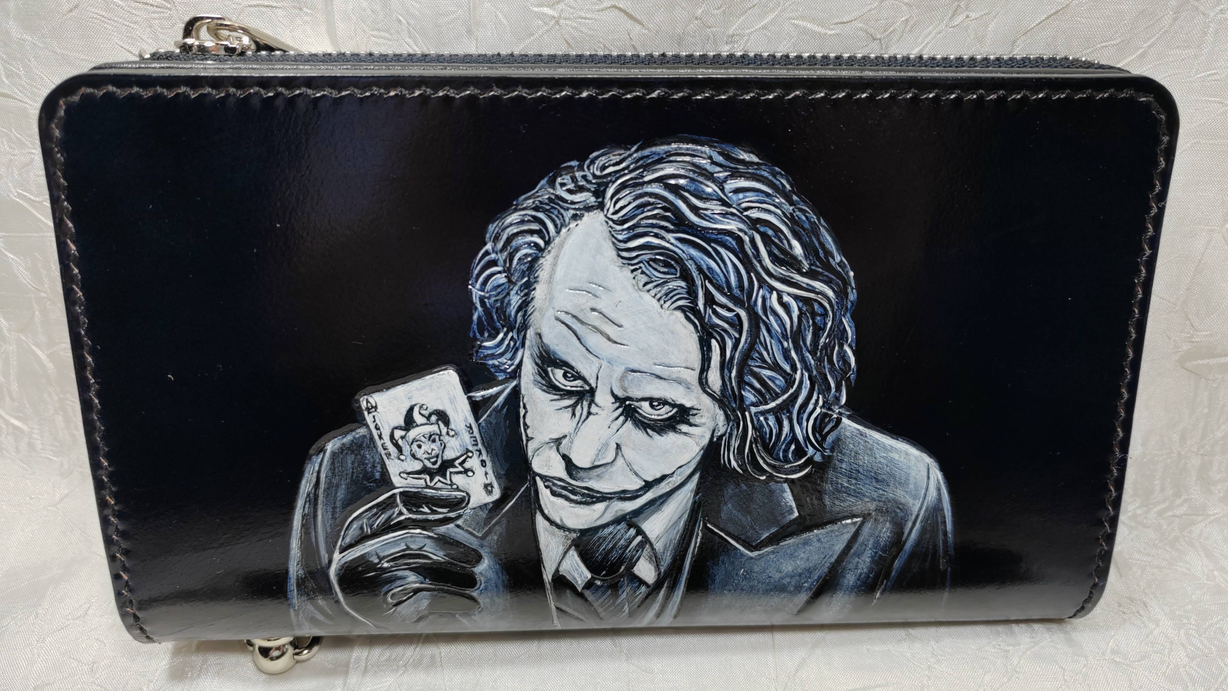 Портмоне мужское. Изделия из кожи. СКСтиль. Видео обзор портмоне:  Джокер 3.