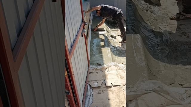 выравнивание отмостки