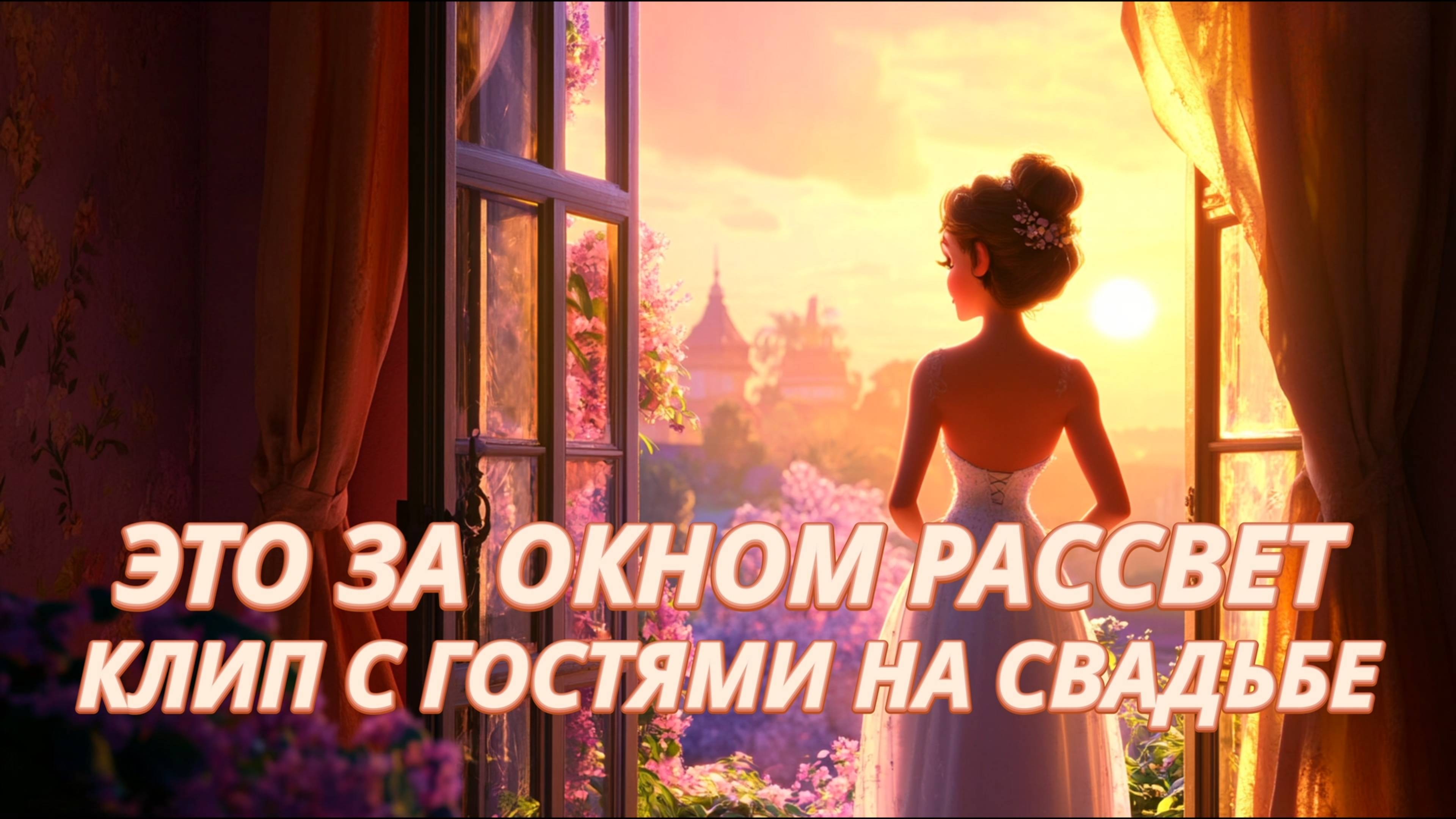 Браво - Это за окном рассвет | Свадебный клип с гостями
