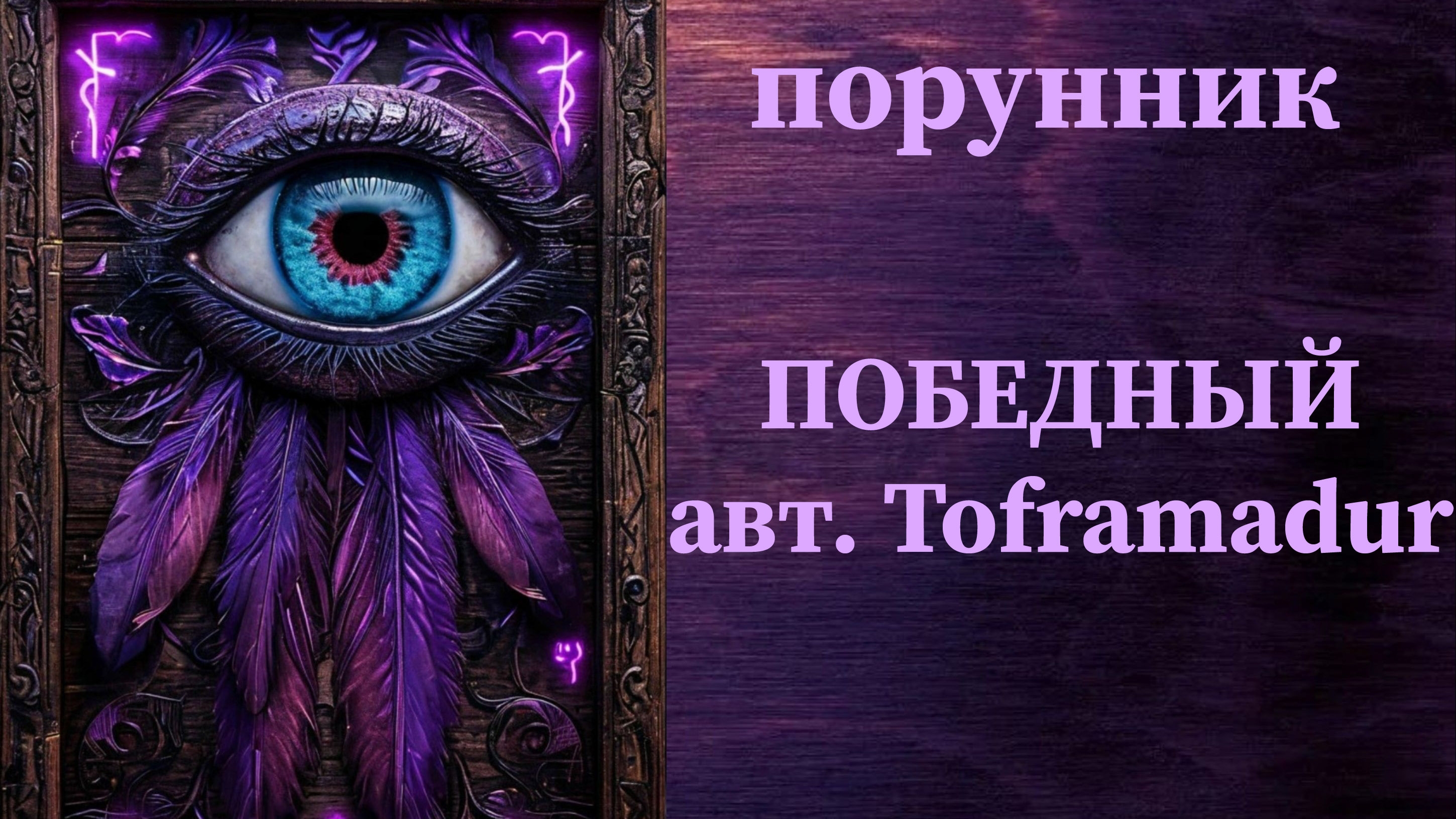 ПОБЕДНЫЙ авт. Toframadur #руны #порунник #исполнение #желания #мечты #материализатор