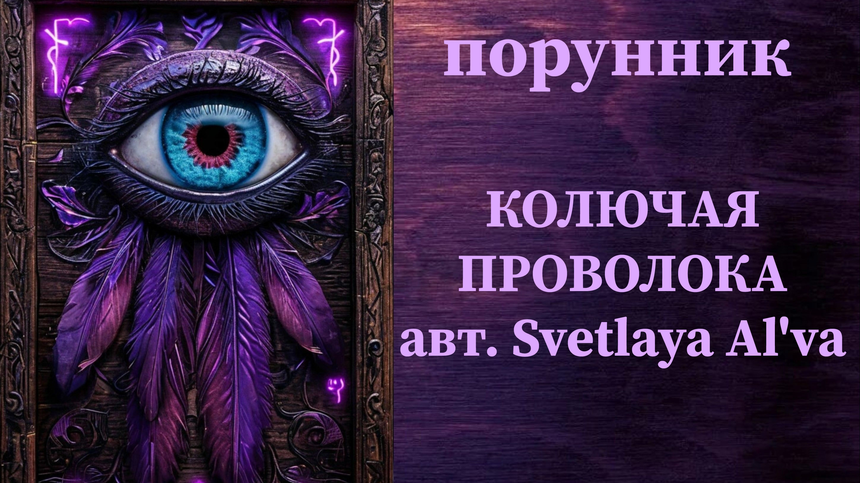 КОЛЮЧАЯ ПРОВОЛОКА авт. Svetlaya Al'va #руны #порунник #защита #мощная #непрогляд #морок #свозвратом