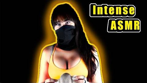 Crazy Intense Mic Scratching and Tapping Masked ASMR