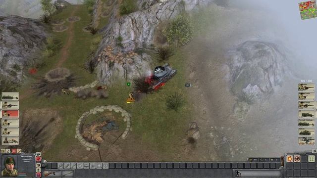 В тылу врага 2: братья по оружию/Men of War компания за СССР миссия "За линию фронта"
