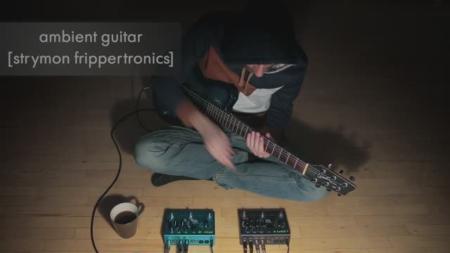 Ambient Guitar Tutorial: Strymon Frippertronics Looper (TimeLine, BigSky, Godin Solidac)