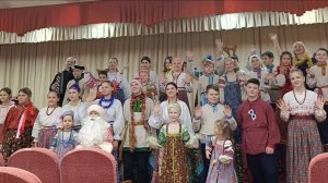 " НАПЕВ" Новогодний концерт детского ансамбля народной песни - "Всякая душа празднику рада!"