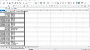LibreOffce Calc, пример сводной таблицы.