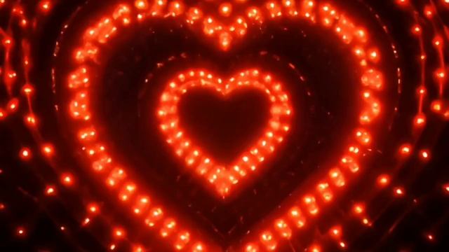 /ФОН/ НЕОНОВЫЕ СЕРДЦА/ 1 ЧАС #фон #футаж Neon Hearts Background Video