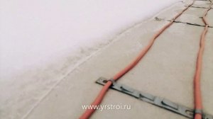 Обогрев кровли - осмотр системы зимой