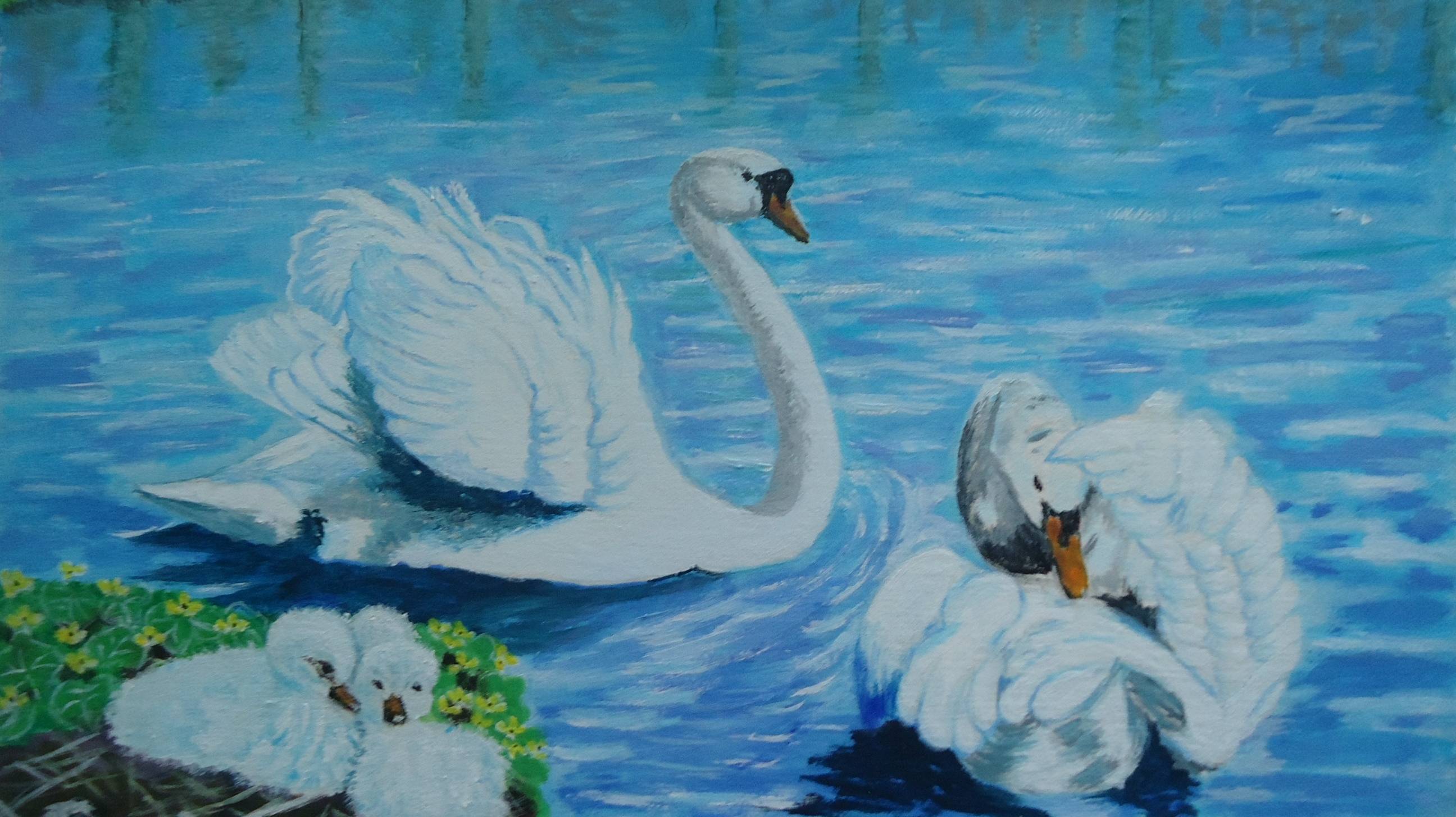 Чувства лебединые Музыка и вокал Алексея Герасимова. Текст Евгении Дубковой.