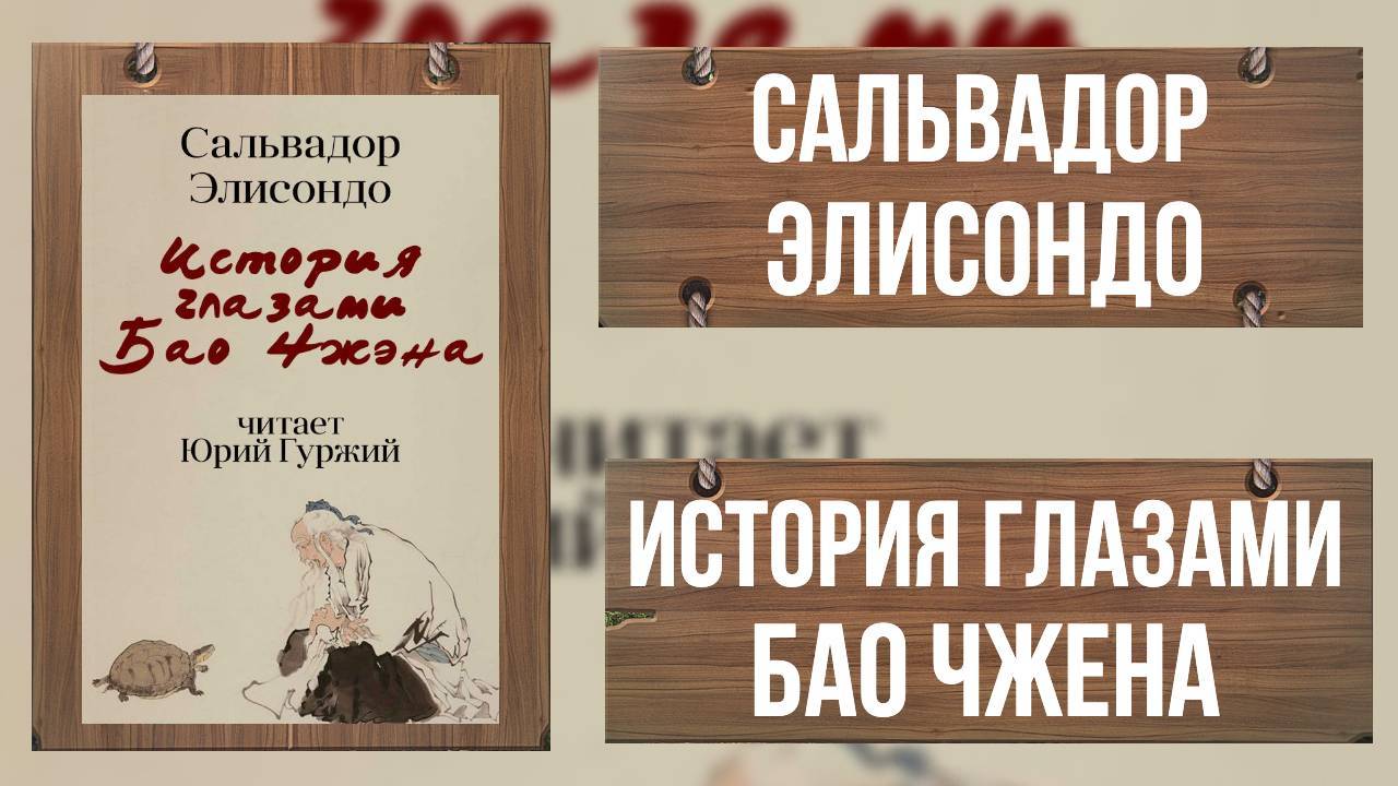 ИСТОРИЯ ГЛАЗАМИ БАО ЧЖЭНА / САЛЬВАДОР ЭЛИСОНДО