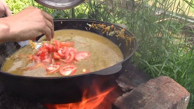 Готовим .  Казан .