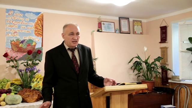 Беседа Христа о жатве / пастор Дымарчук Я.С. / 04.10.2020
