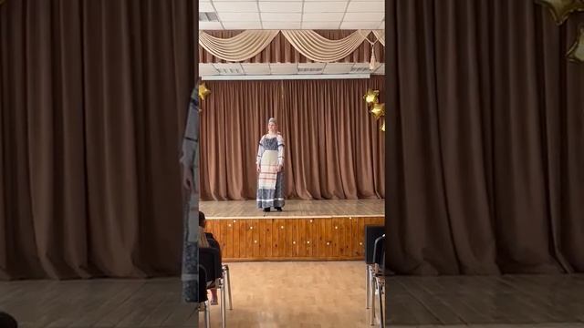 Федина Лилия ДХШ 19 г. Новосибирска " Ах, вы сени, мои сени"