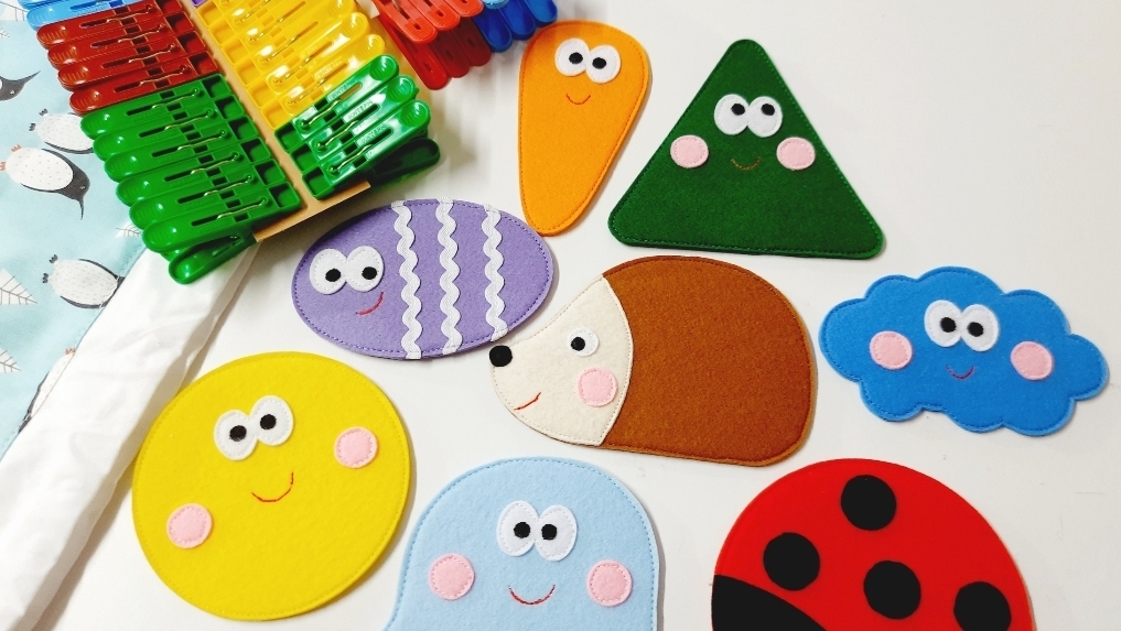 Игра "Веселые прищепки"