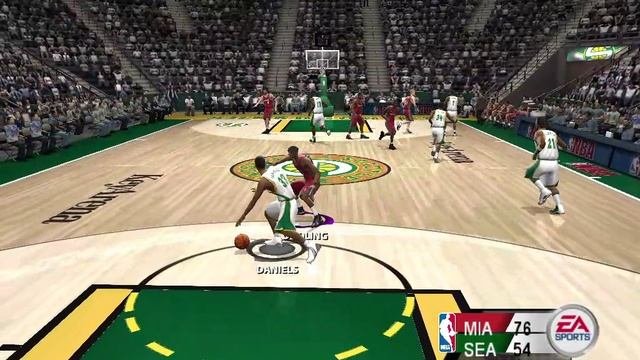 NBA LIVE 2005: Miami Heat 172, Seattle Supersonics 109