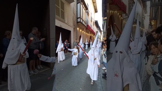 Пасхальные процессии на Майорке ☩ Страстная неделя в Пальме ☩ Semana Santa Гид Майорка©    #shorts