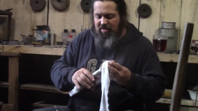 Изготовление  ножен