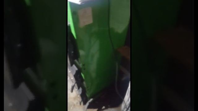 Котел ВСКЗ 10 Квт Подключение и запуск идет дым в районе СТОП-Уголь