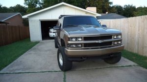 Fab Fours Roof Rack on 1997 K1500 Part 2