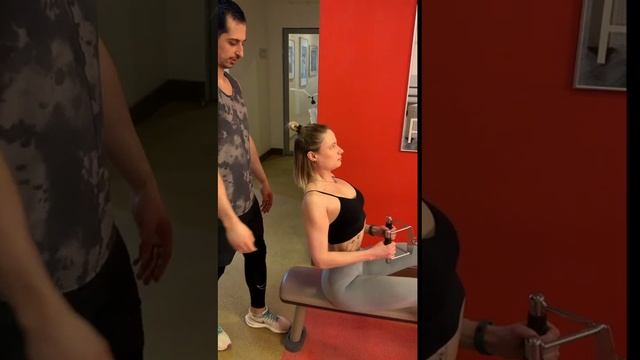 Нарушение и коррекция ( нестабильность лопаток) в упражнении тяга с горизонтального блока