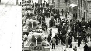 Эшелон Т34 в Новосибирске