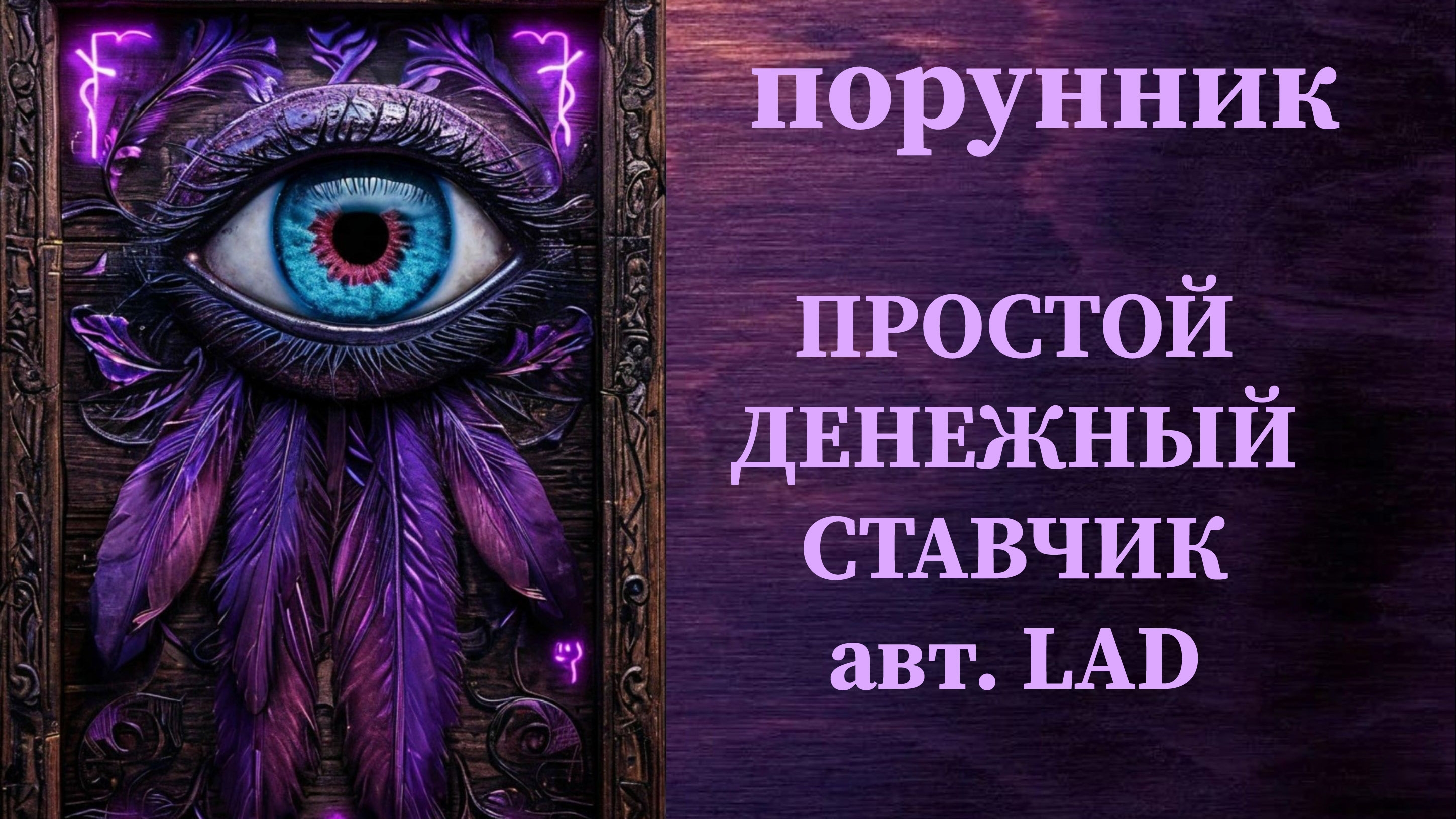 ПРОСТОЙ ДЕНЕЖНЫЙ СТАВЧИК авт. LAD #руны #порунник #деньги #прибыль #привлечение #увеличение