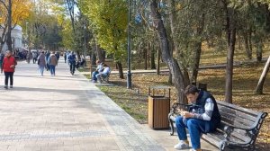 Питьевые галереи в Курортном парке г. Ессентуки. Часть2