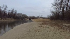 Прогулка за Волгой в районе ерека Верблюд  7 января 2025