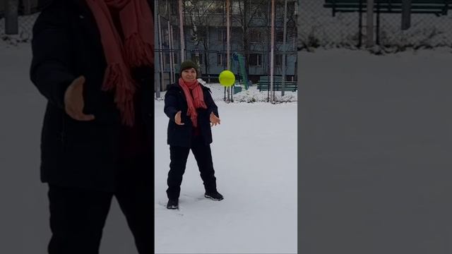 Матрица - тренировка лапты зимой 2024-25