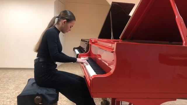 Иванова Адриана. Ф. Бургмюллер. Разлука. ДШИ 1, Волгоград