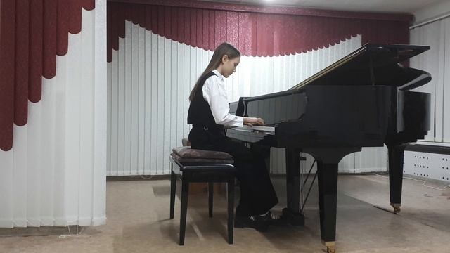 Дивоняк Александра. Я. Акутагава. Детская пьеса. ДМШ 13, Волгоград