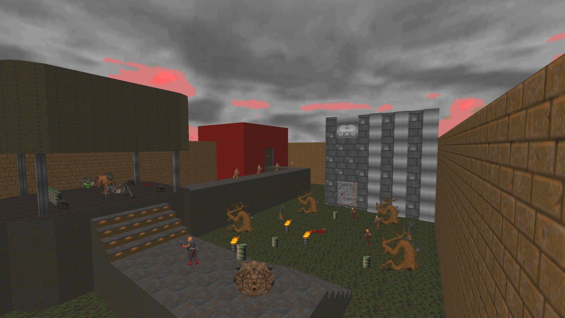 Map11: The Cyberstation - Doom Core Trilogy [Все секреты]
