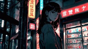 Ночь, улица, фонарь, аптека,(Блок)Synthwave(Suno ai)