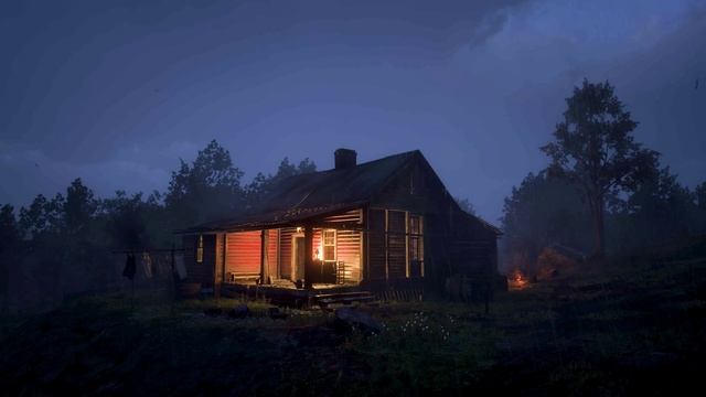 СИЛЬНЫЙ ДОЖДЬ В ГОРНОЙ ДЕРЕВНЕ | ОЧЕНЬ ХОЛОДНО | ЗАСЫПАЕШЬ МГНОВЕННО, ЗА 5 МИНУТ