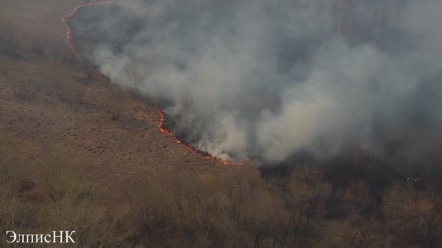 Пожары вокруг города Новокузнецка 1 мая 2022г.