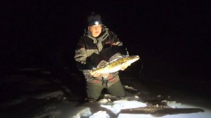 Рыбалка в Новогодние каникулы. Ночные жерлицы. Самара.