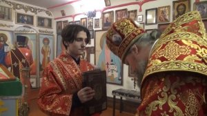 В храме святой великомученицы Анастасии Узорешительницы проведена Божественная литургия