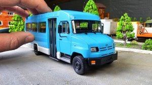 Модель автобуса ЗИЛ 325000 масштаб 1/43. Про машинки #топыкатегорий