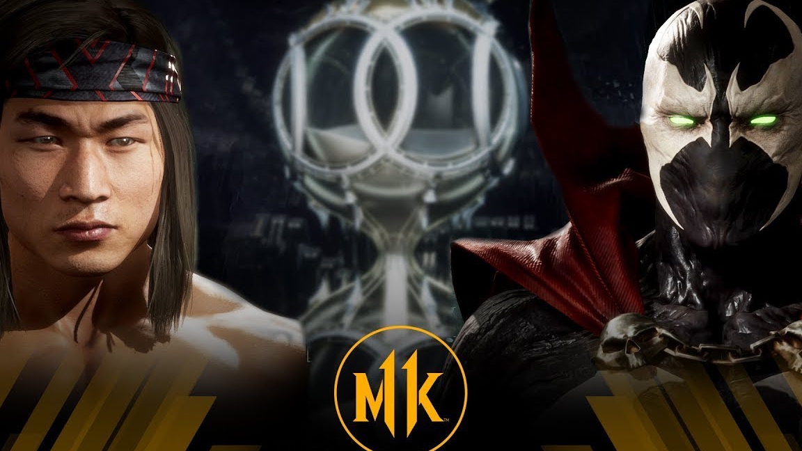 Mortal Kombat 11.Liu Kang vs Spawn.mp4