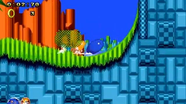 Sonic Classic Heroes вершина холма (sonic 2)