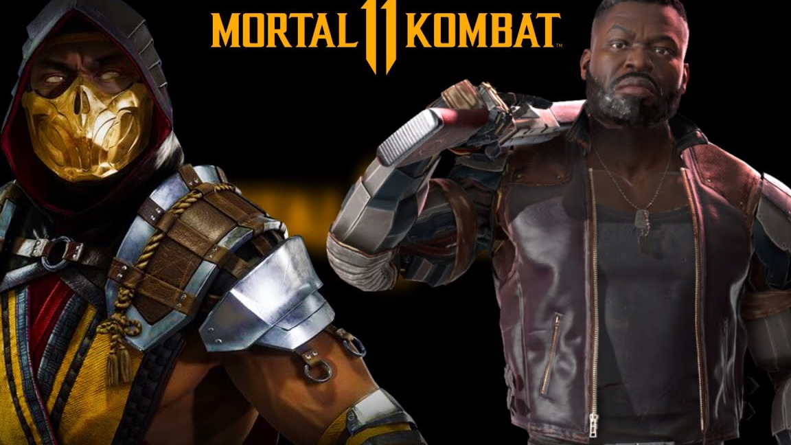 Mortal Kombat 11.Jax vs Scorpion.mp4