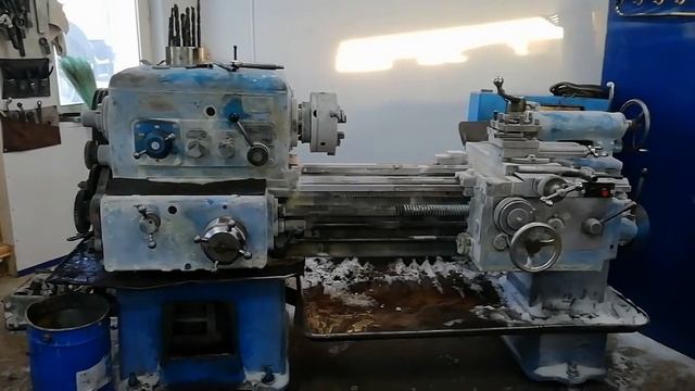 Станок 1К62, в нашем полку прибыло))
