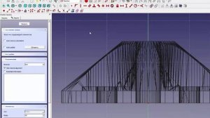 FreeCad Деталь по образцу STL модели
