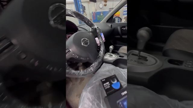 #Nissan #Qashqai на установке магнитолы #Teyes с камерой заднего вида #shorts