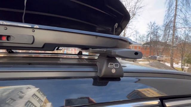 Автобокс Бруммер. Проверка вместимости и установка на Hyundai Grand Santa Fe (Хендай Гранд СантаФе)