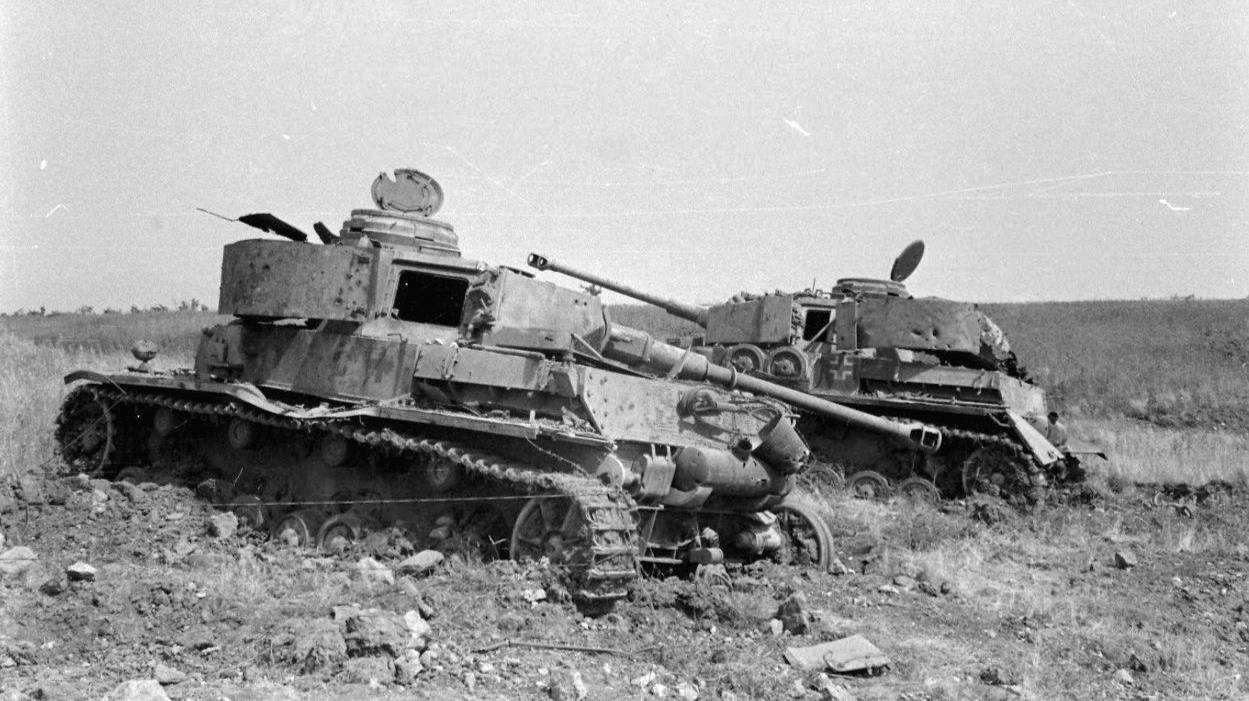 Подбитые немецкие танки ч.2