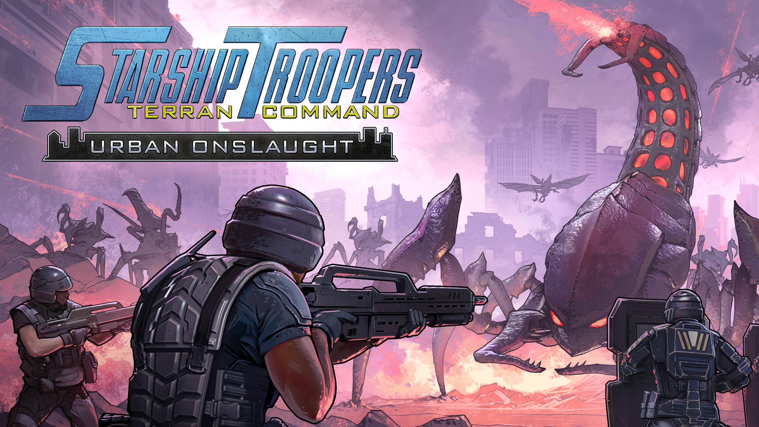 #7 Starship Troopers Urban Onslaught DLC {Третьестепенные миссии} ➤ [4k]